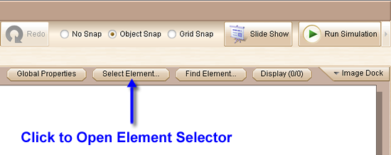 GUI Introduction > Element Selector